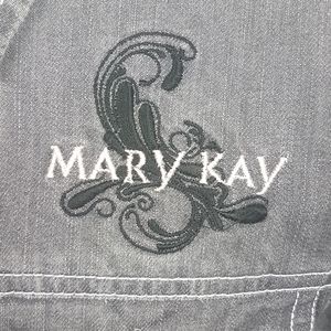Mary Kay | Jackets & Coats | Mary Kay Gray Denim Jacket | Poshmark